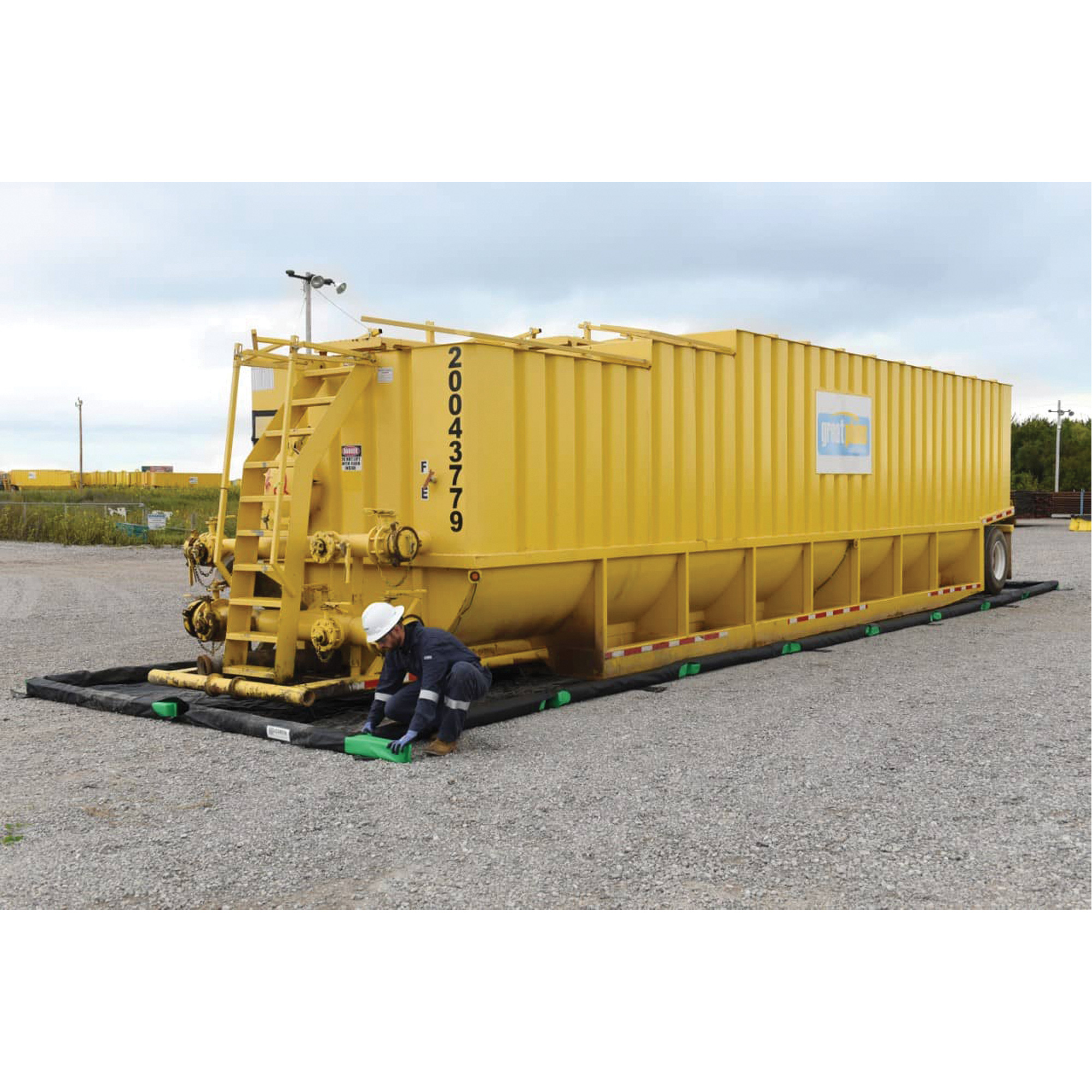 Ultratech Berme Plus Ultra-Containment Berm, Capacité 498 gal. US, 10 ...