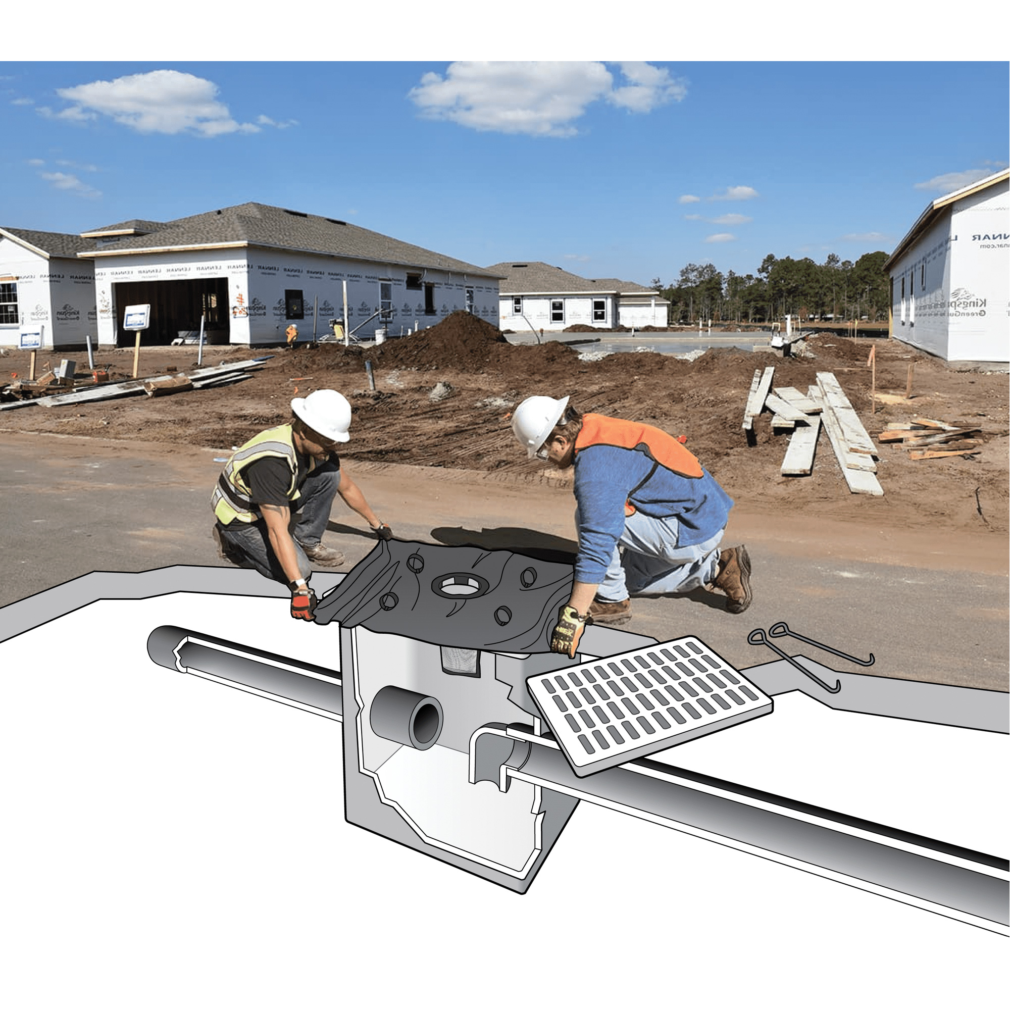 Ultratech Bassin collecteur ajustable Ultra-Drain Guard, Huile ...